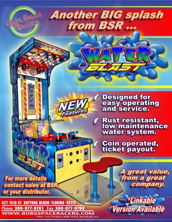 Water Blast - Two Player Arcade Game Archived Arcade Games
