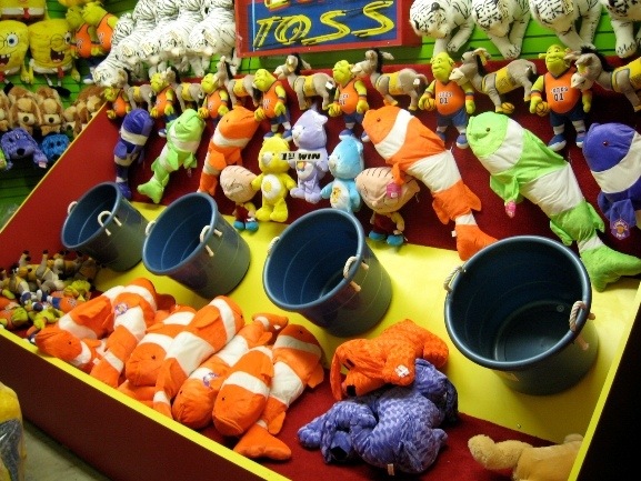 Tub Toss Park And Building Games Park Skill Games